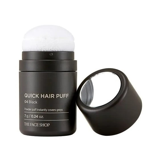 Quick Hair Puff 04 Black – THE FACE SHOP