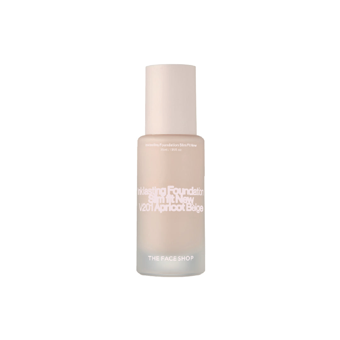 Ink Lasting Foundation Slim Fit New V201 – THE FACE SHOP