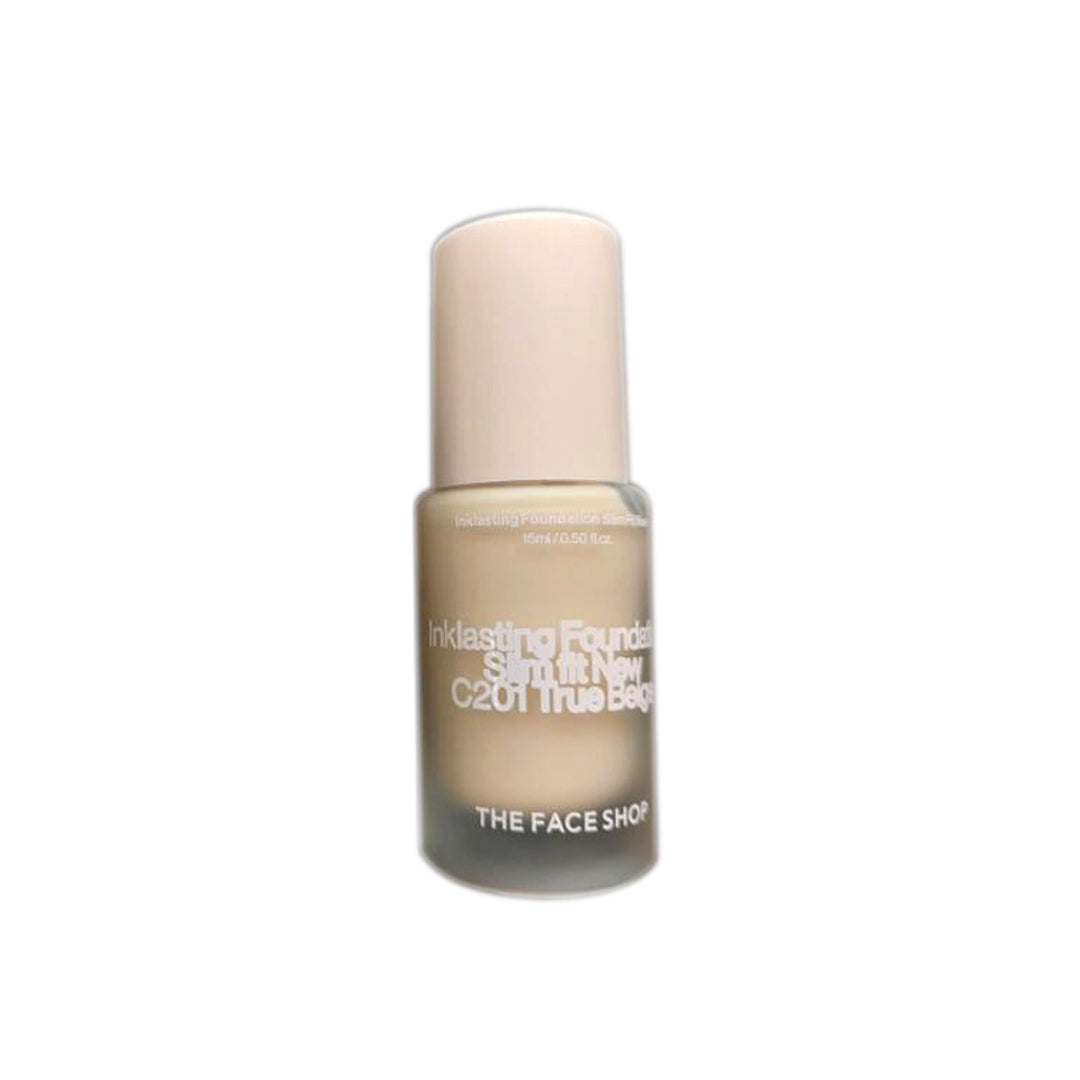Ink Lasting Foundation Slim Fit New C201 – THE FACE SHOP